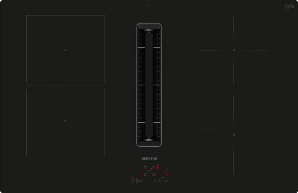 Siemens iQ500 ED811BS16E kookplaat Zwart Ingebouwd 80 cm ...